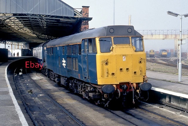 ORIGINAL 35MM colour slide BR Class 31 31407 at Holyhead +rights for ...