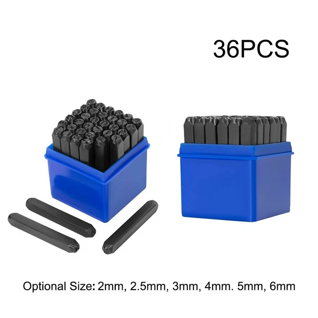 36 PI CES KIT de poin?on estampillage num ro d'alphabet kit de gravure pour m EUR 42,01 ...