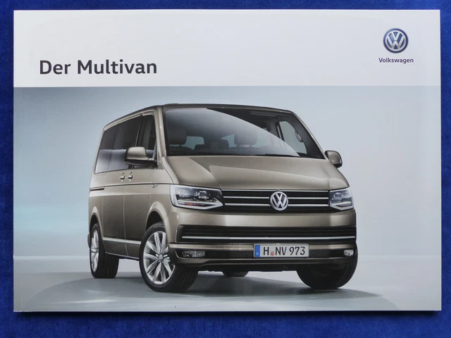 VW BUS T6 Multivan Colour Edition 70 Jahre MJ 2018 - Prospekt Brochure ...