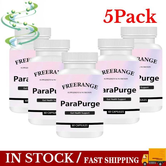FREERANGE PARAPURGE ADVANCED Parasite Cleanser-Gut & Colon/ Support ...