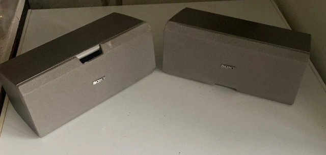 SONY SS-RC100 MAGNETICALLY Shielded Type Audio Two-way Speaker X2 £10. ...