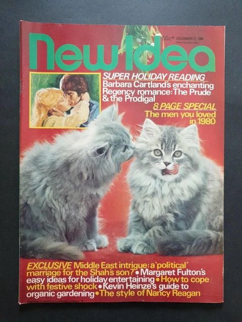 NEW IDEA - Vintage Australian Magazine December 27, 1980 NANCY REAGAN $13.59 - PicClick AU