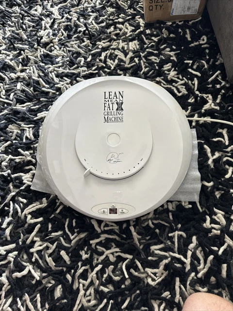 GEORGE FOREMAN LEAN MEAN GRILLING MACHINE GR36 JUMBO SIZE With Cook ...
