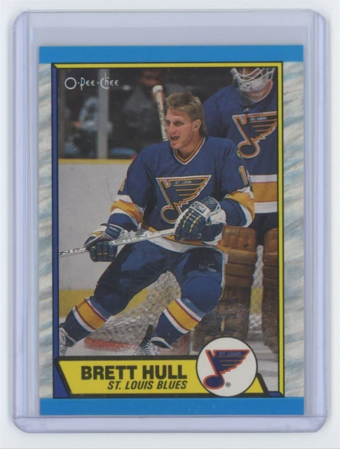 1989-90 O-PEE-CHEE BRETT Hull. St. Louis Blues #186 EUR 3,05 - PicClick FR