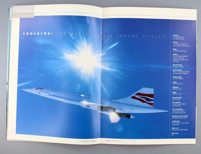 BRITISH AIRWAYS CONCORDE Airline Inflight Magazine 2003 Great Pictures ...