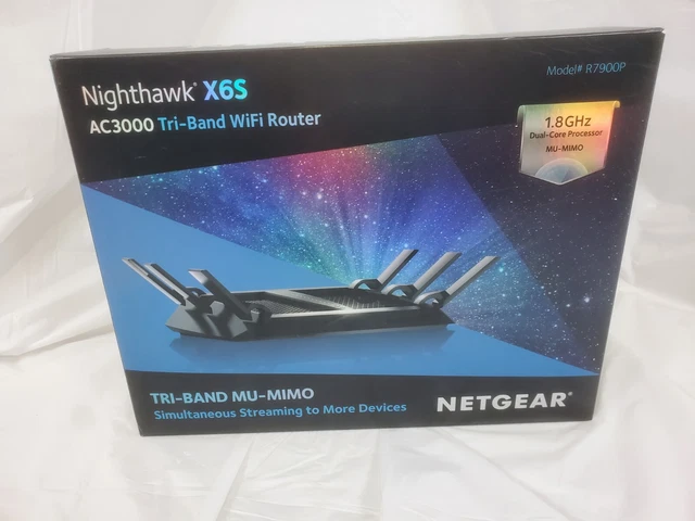 NETGEAR NIGHTHAWK X6S AC3600 router Wi-Fi tri-band (R7960P) gioco ...