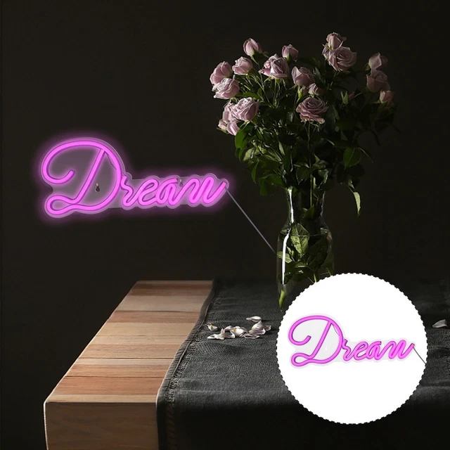 NEON NIGHT LAMP USB Power Supply LED Light Creative Lamp Adornment £31. ...