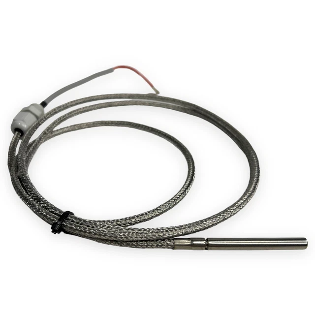 TEMPERATURE SENSOR AKO-15595 Pt100 Cable 1,5m Ptfe Sensor ø6x50mm -100 ...