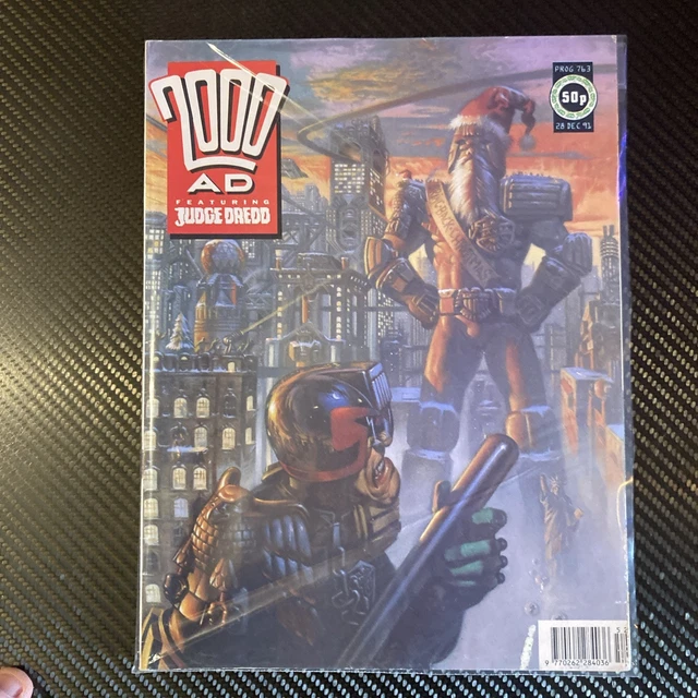 2000AD FEAT JUDGE Dredd Prog 763 28th December 1991 £1.92 - PicClick UK
