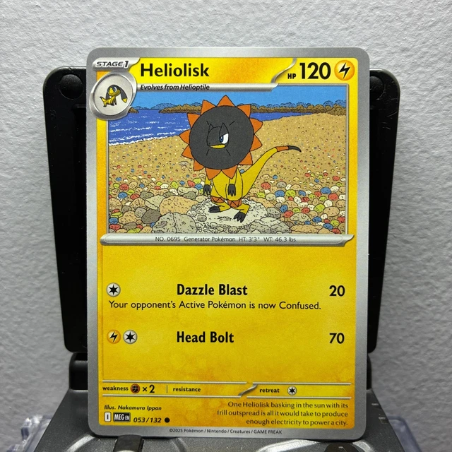 HELIOLISK - 053/132 - Pokémon Mega Evolution 2025 - Common NM $1.09 ...