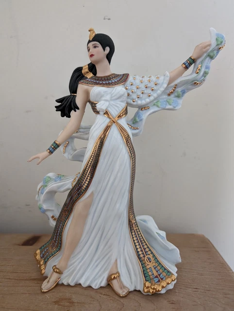 DANBURY MINT TUTANKHAMUN'S Princess Porcelain Figure by Martin Evans ...
