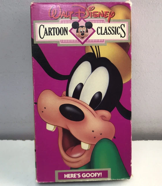 WALT DISNEY CARTOON Classics Here’s Goofy VHS Video Tape Vol 3 BUY 2 ...