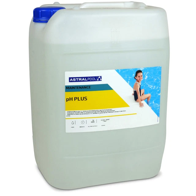 POOL PH HEBER Dosieranlage pH Plus Flüssig 20 L Kanister Astralpool Fluidra EUR 89,85 - PicClick DE