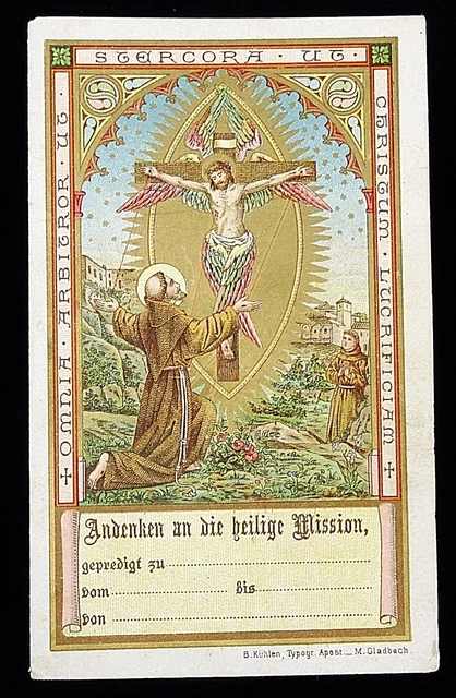 VINTAGE GERMAN HOLY Prayer Card Booklet Jesus on Cross $15.00 - PicClick CA