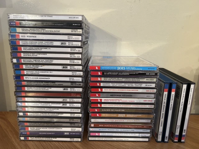 40 X CLASSICAL CDs Sony & Decca Labels Various Artists Bundle Job Lot £ ...