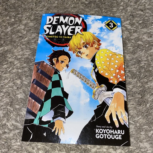 DEMON SLAYER KIMETSU no Yaiba Manga Volume 3- New Paperback $13.89 ...