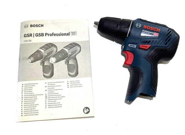 BOSCH PROFESSIONAL GSR 12 V 30 Akku Bohrschrauber Schrauber Brushless ...