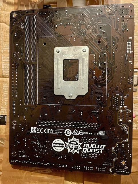 MSI H110M PRO-VD | MS-7A15 Intel LGA 1151 DDR4 ATX Motherboard Working ...