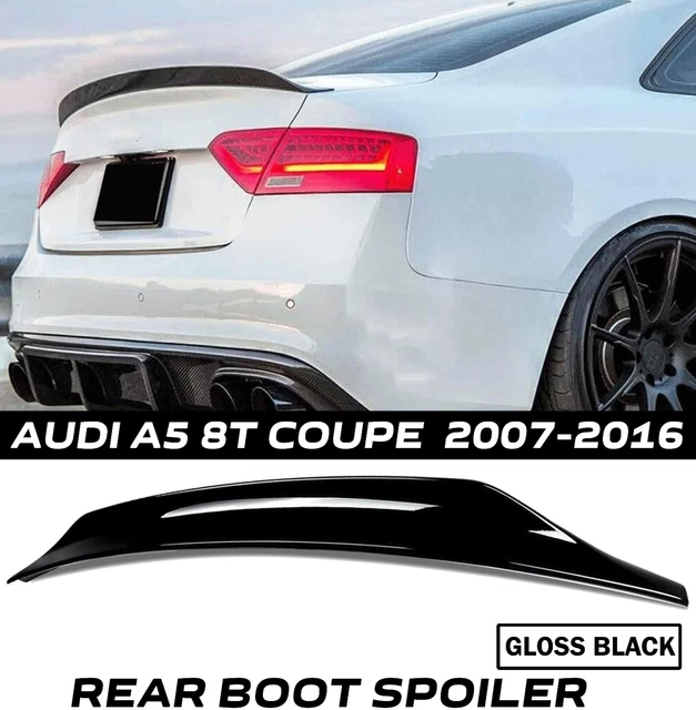 FOR AUDI RS5 Look A5 S5 B8 8T Coupe 2 Door Gloss Black Rear Boot ...