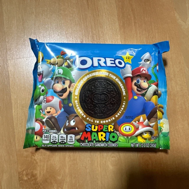 SUPER MARIO BROS. Limited Special Edition 12.2oz OREOS Brand New SEALED ...