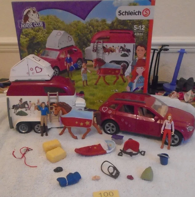 SCHLEICH HORSE CLUB Horse Adventures with Car and Trailer 42535 £37.00 ...
