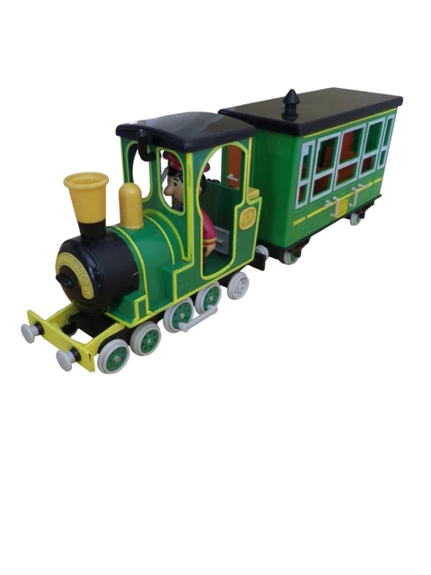 POSTMAN PAT GREENDALE Rocket, Carriage & AJay figure Push Along Train ...