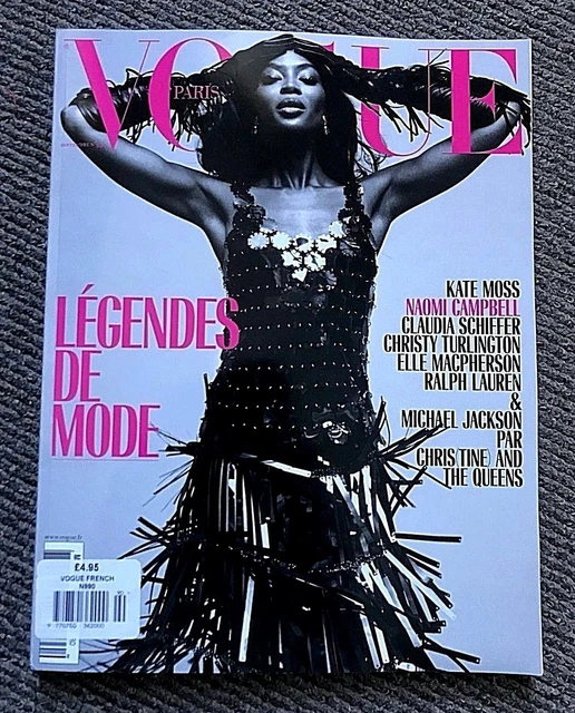 NEW VOGUE PARIS France French Magazine September 2018 Naomi Campbell ...