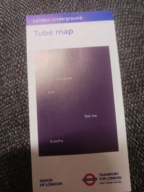 LONDON UNDERGROUND TUBE Map September 2021 £0.99 - PicClick UK