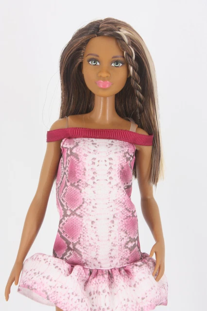 BARBIE NEGRA AA Fashionistas #21 Pretty in Python with clothes - Mattel ...