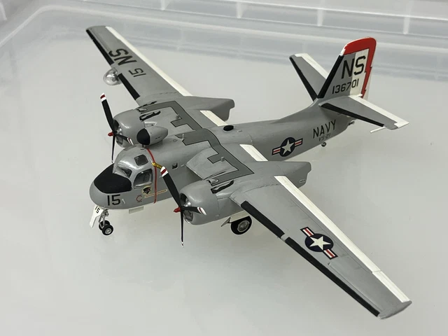 GRUMMAN S2A TRACKER, 1/72 scale, built & finished for display, very ...