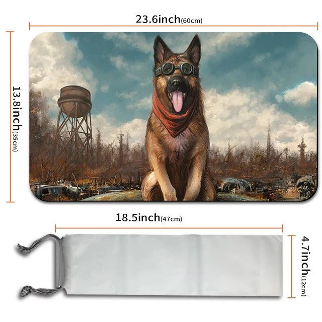 DOGMEAT, EVER LOYAL - Magic The Gathering MTG Playmat TCG CCG MTG ...