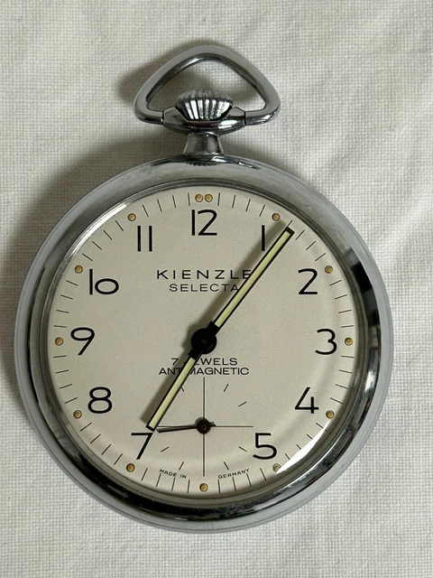 OLD KIENZLE SELECTA 7 Jewels Antimagnetic Pocket Watch Vintage TOP £75.76 - PicClick UK