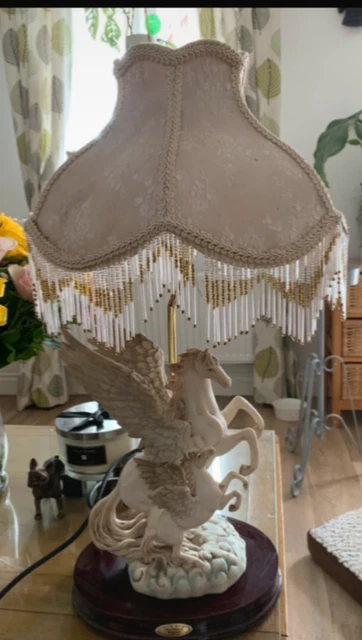RARE VINTAGE THE Juliana Collection Pegasus Horses, lamp £52.72 ...