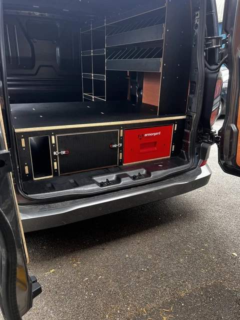 FORD TRANSIT CUSTOM Van Racking New 2024 Model SWB Van Shelving Tool ...