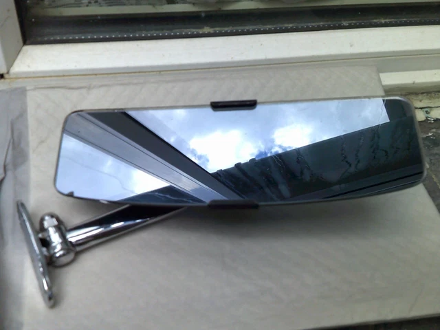 NOS ORIGINAL RARE Chrome Austin/Morris/Healey Bmc/Mowog Rear View ...