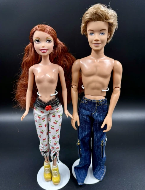 VINTAGE MY SCENE Out And About Chelsea & Hudson Dolls With Partial ...