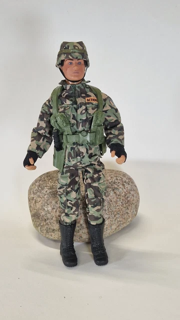 VINTAGE ACTION MAN Battle Force Figure 1993 Hasbro 12" Good Condition £ ...
