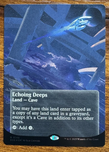 ECHOING DEEPS #148 · Edge of Eternities · Borderless · Galaxy Foil $40. ...