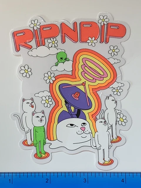 RIPNDIP SKATEBOARD STICKER Rip N Dip $6.00 - PicClick CA