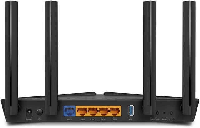 TP-LINK ARCHER AX50 wireless router Gigabit Ethernet Dual-band (2.4 GHz ...