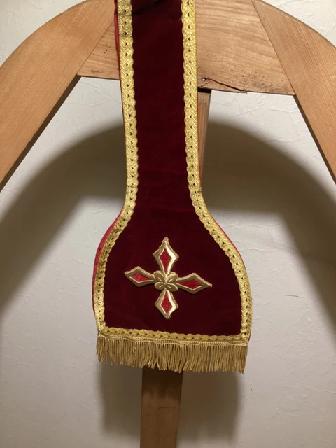 ANCIENNE MANIPULE RELIGIEUSE. EUR 45,00 - PicClick FR