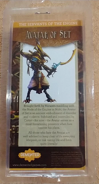 TWISTED - THE Scions Of The Sands - AVATAR OF SET - Demented Games £20. ...