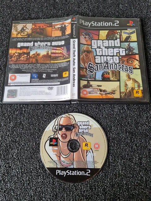 GRAND THEFT AUTO: San Andreas - Playstation PS2 - Boxed £11.99 ...