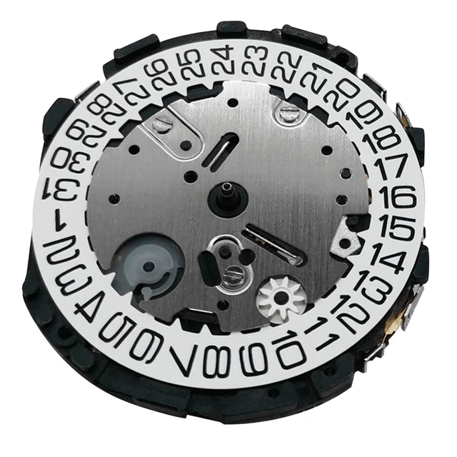 6 HANDS WATCH Quartz Movement For VR32B VR32 Watchmaker Repairing Tool ...