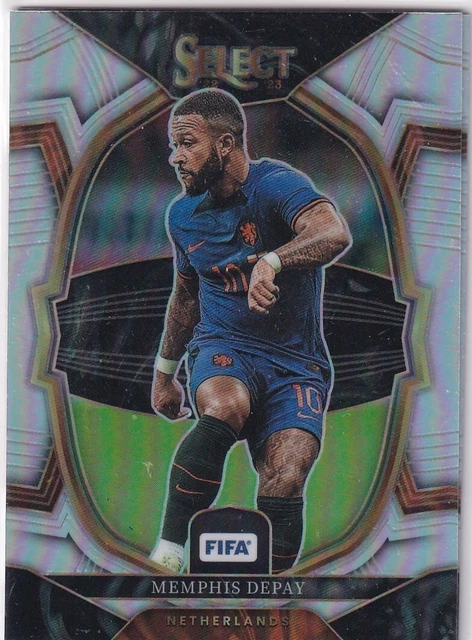 PANINI SELECT FIFA 2022-23 Numéro 93 Memphis Depay Silver Prizm EUR 1 ...