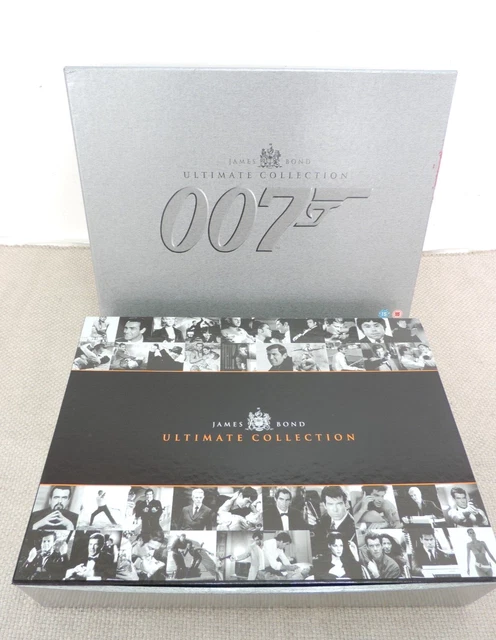 JAMES BOND ULTIMATE Collection DVD Box Set - 20 Films - Thames Hospice ...