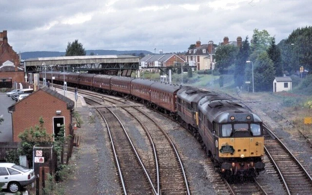 35MM SLIDE BR British Railways Diesel Loco Class 31 31602+31452 ...