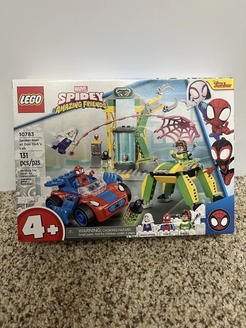 LEGO MARVEL SPIDEY and his amazing friends DOC OCK LAB Mini figures VG ...