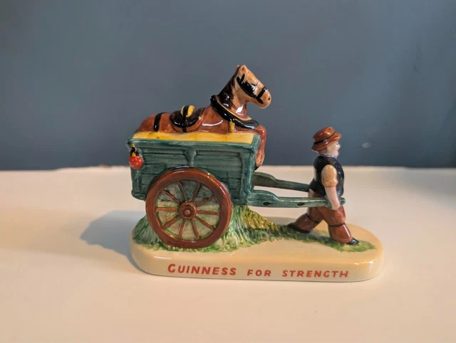 GUINNESS CARLTONWARE DRAYMAN and Horse £260.70 - PicClick UK