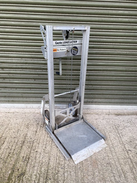 GENIE LOAD LIFTER Material lift pallet Truck Stacker £799.00 - PicClick UK